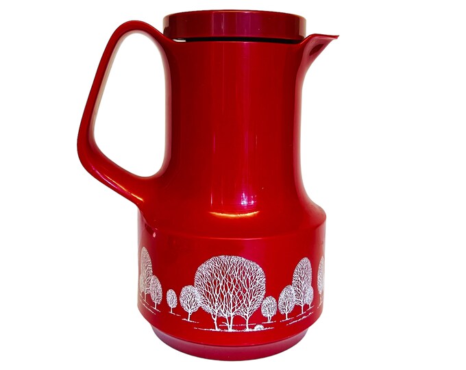 Thermos Coffee Butler No. 540 Vacuum Carafe Made in West Germany Red ...