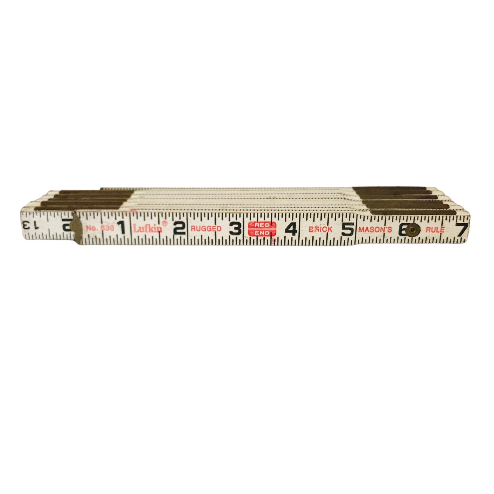 Vintage Lufkin Brick Mason's Folding Zigzag 6 Foot Measuring Ruler - Etsy