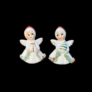 Napco Christmas Angel Miniature Figurines Japan Mini Angels - Etsy