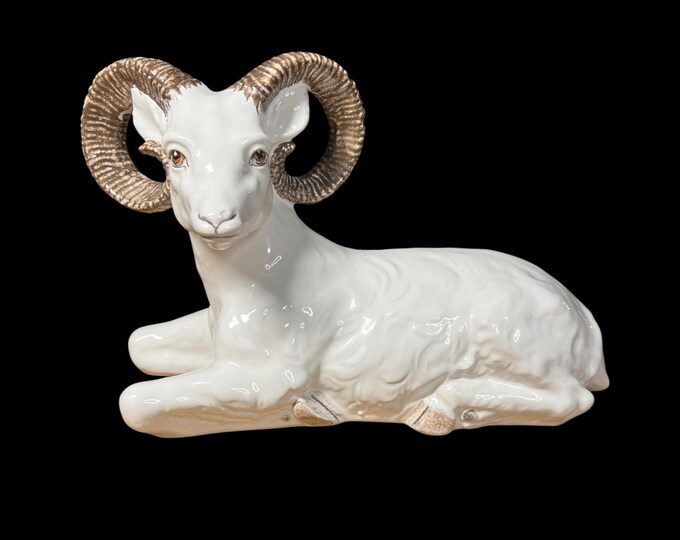 Graceful Ibex - Pure Bronze Sculpture - Symbol of Energy, Long Life ...