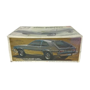 Vintage 1977 Ford Pinto Model Kit From AMT T485 1970s Featuring CB ...