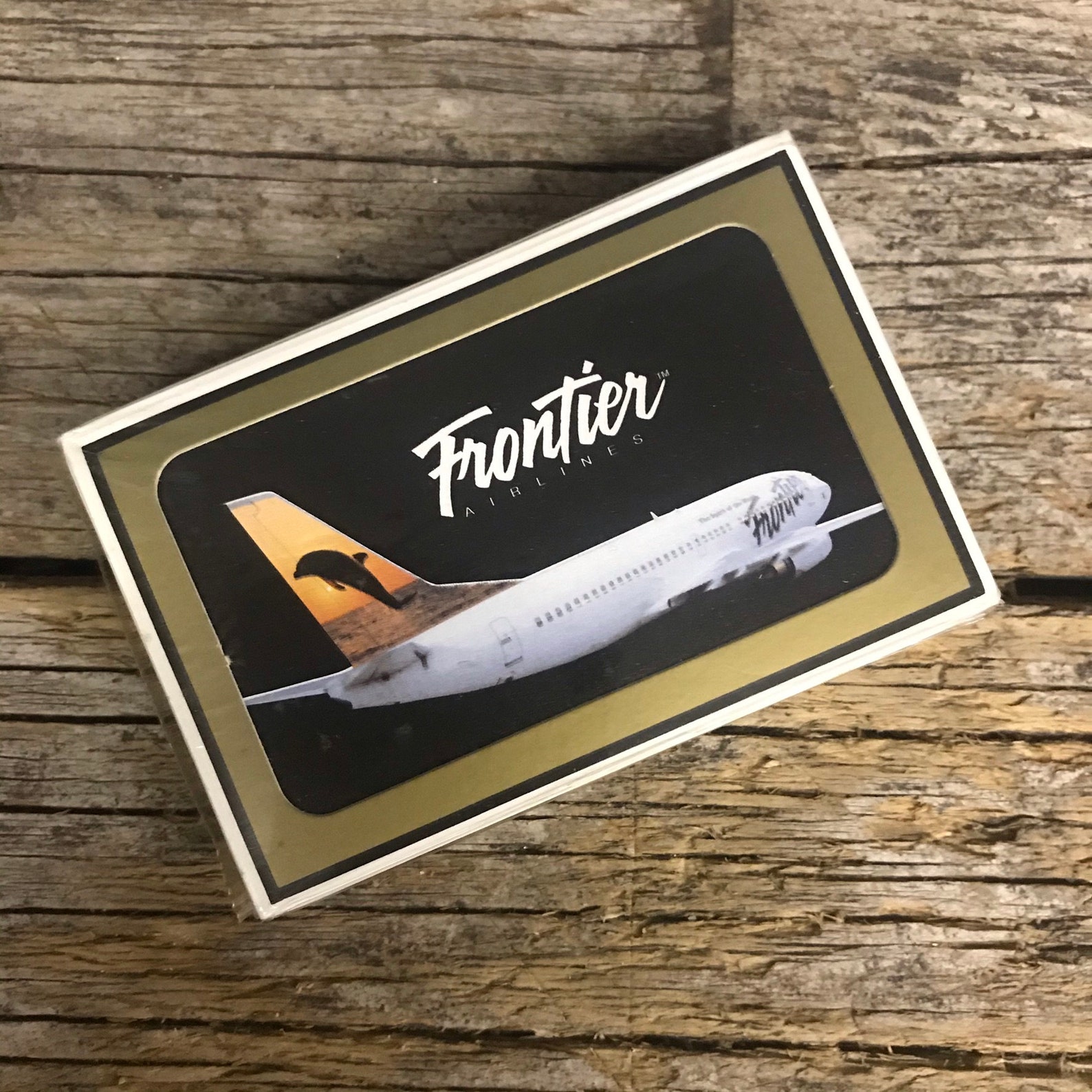 Frontier Airlines Deck of Playing Cards New Sealed in Box 2 | Etsy