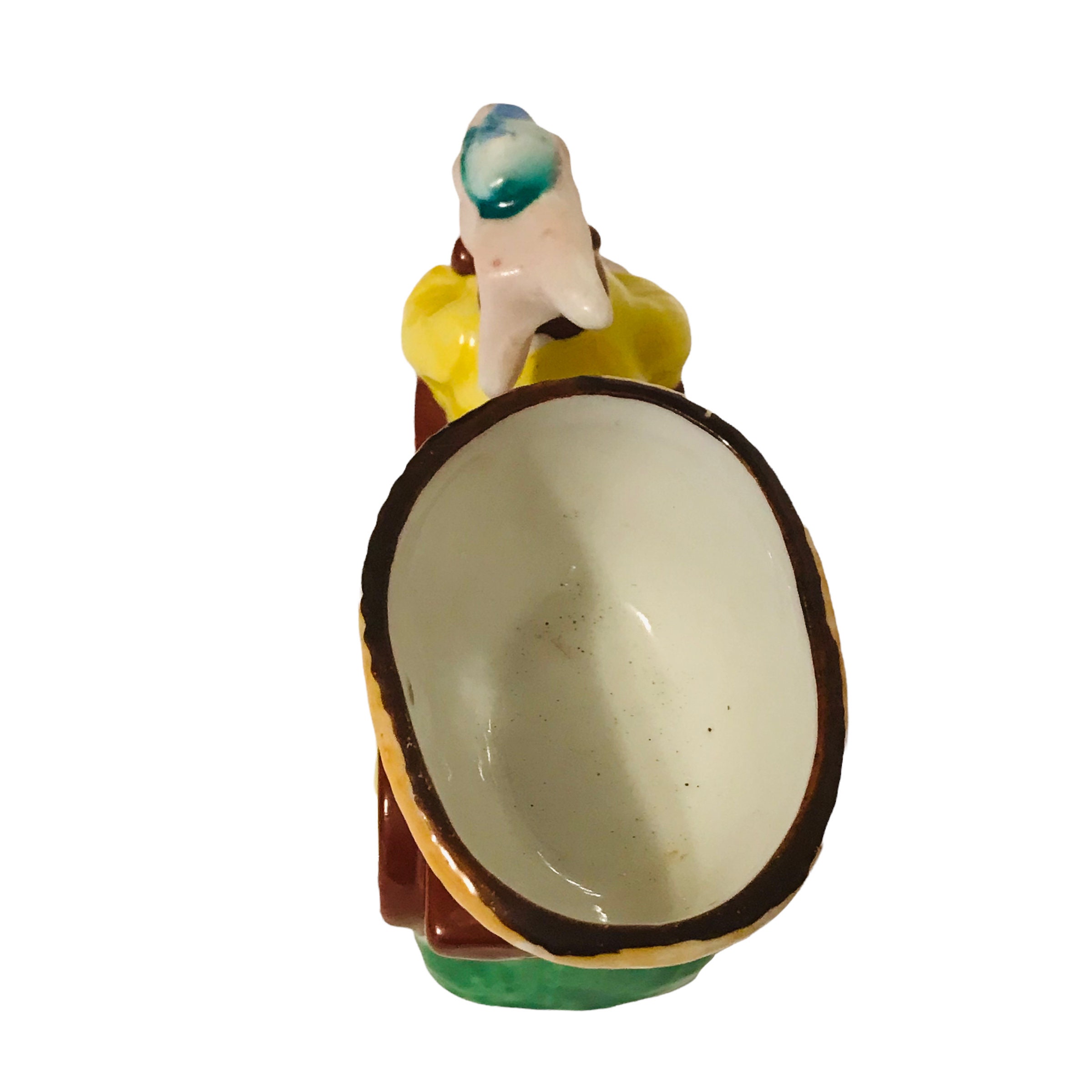 Ceramic Bunny Rabbit Pulling Cart Planter Made in Occupied - Etsy