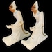 Ceramic Aladdin Genie Statues Pair of Figurines Kipp Ceramics Pasadena ...