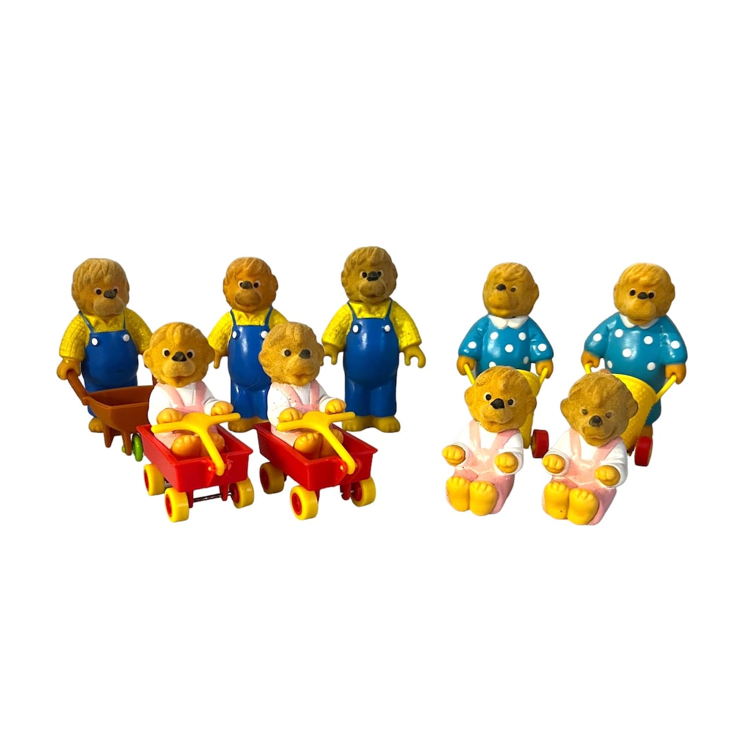 CHOOSE From 9 Berenstain Bears Mcdonalds 1987 Happy Meal Toys - Etsy