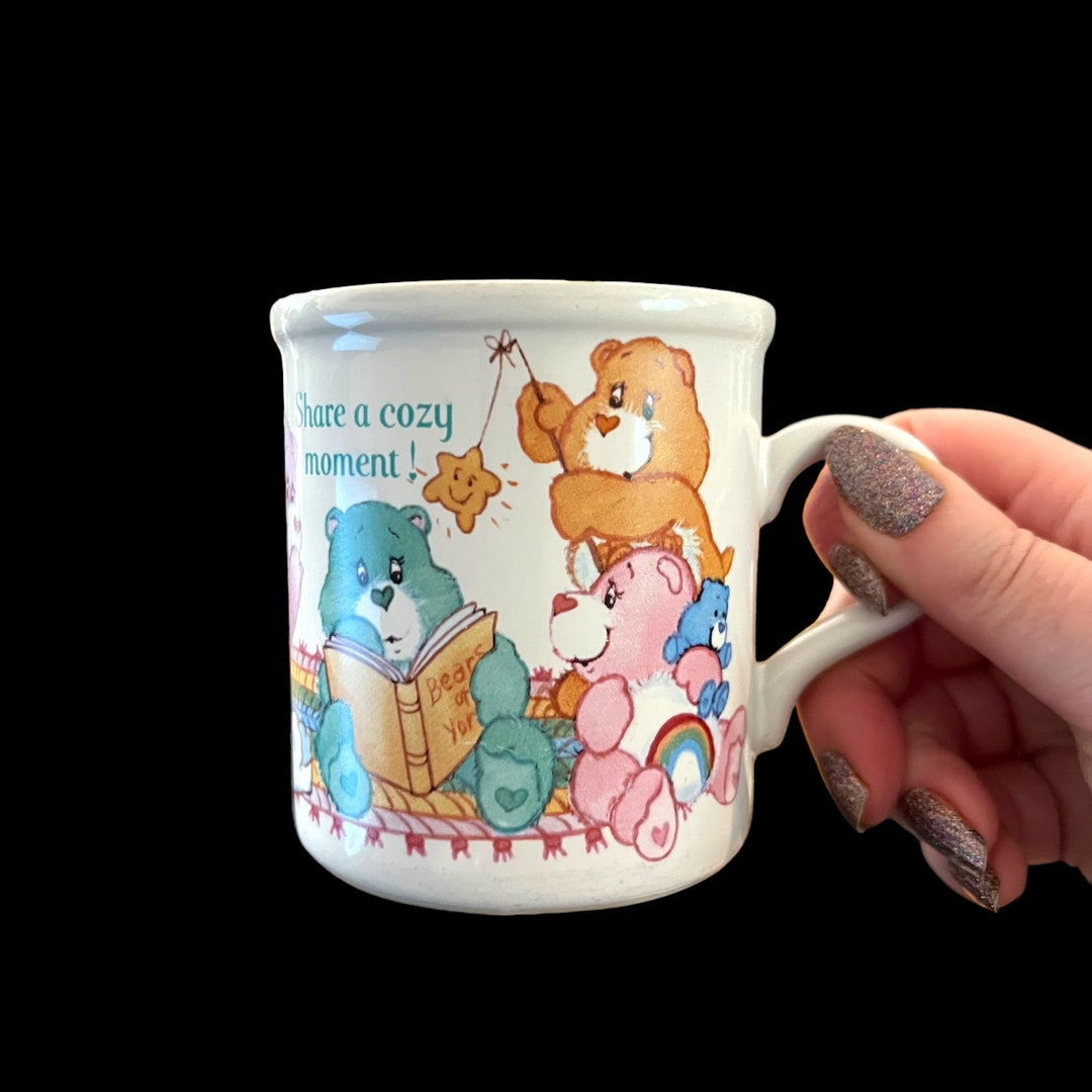 Care Bears Coffee Mug Share a Cozy Moment 1985 Japan - Etsy