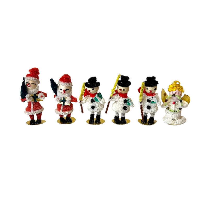 Spun Cotton Snowman Japan - Etsy