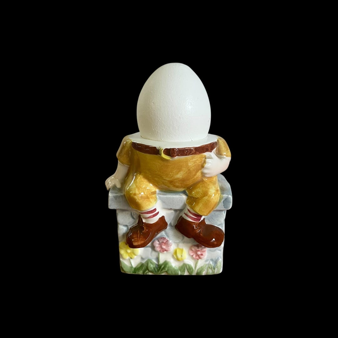 Enesco Humpty Dumpty Novelty Egg Cup Japan - Etsy UK