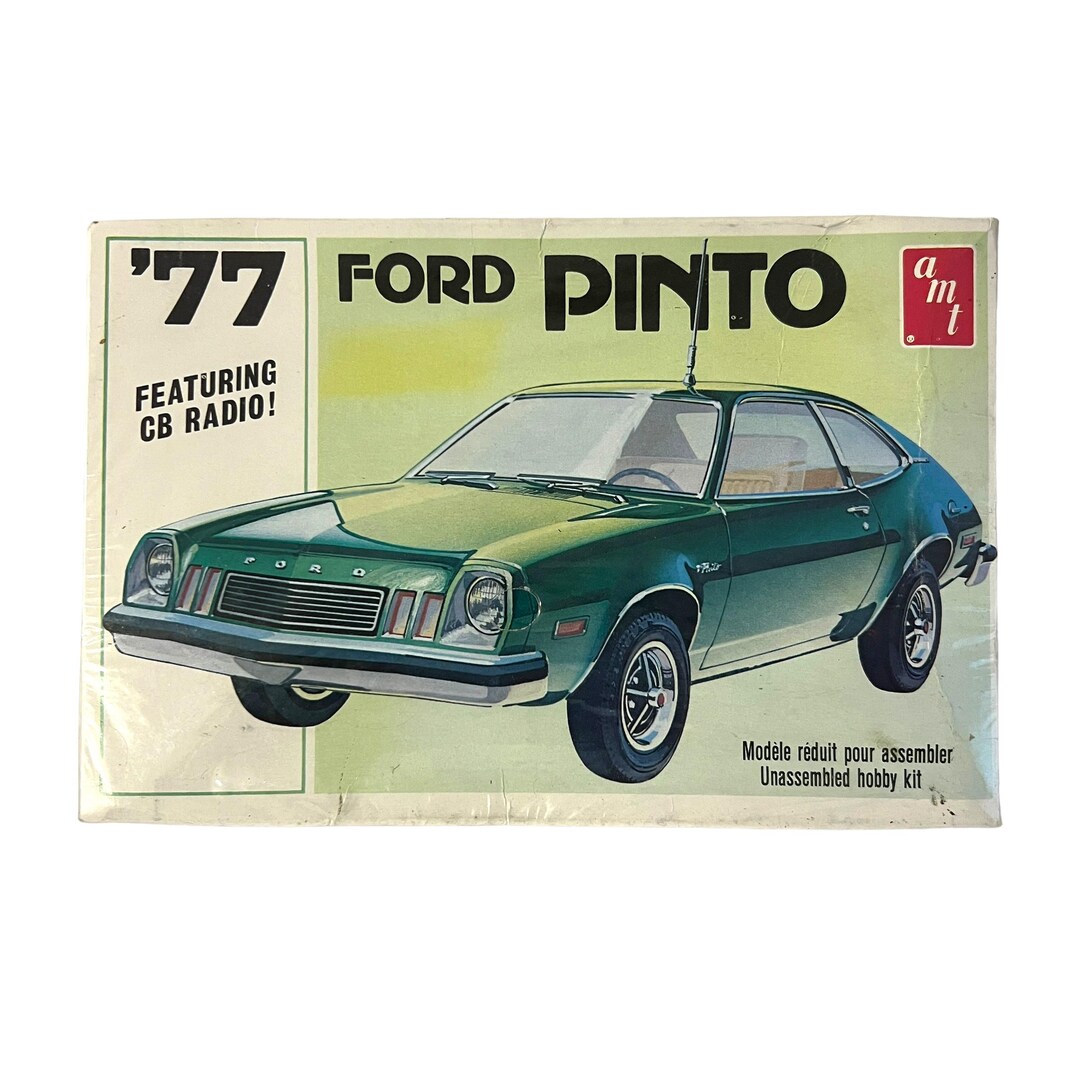 Vintage 1977 Ford Pinto Model Kit From AMT T485 1970s Featuring CB ...