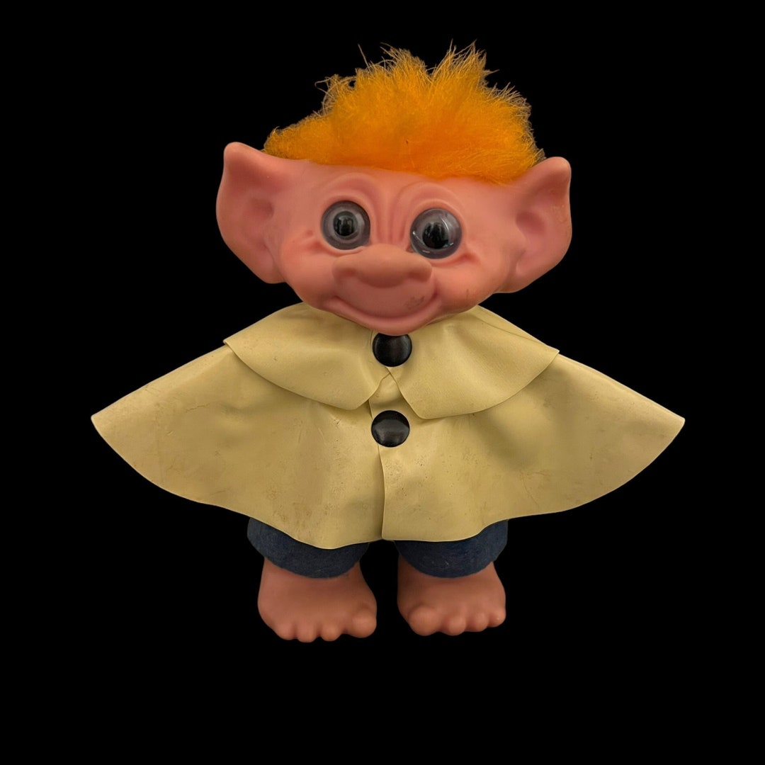 Thomas Dam Troll Doll Bank 1960s - Etsy