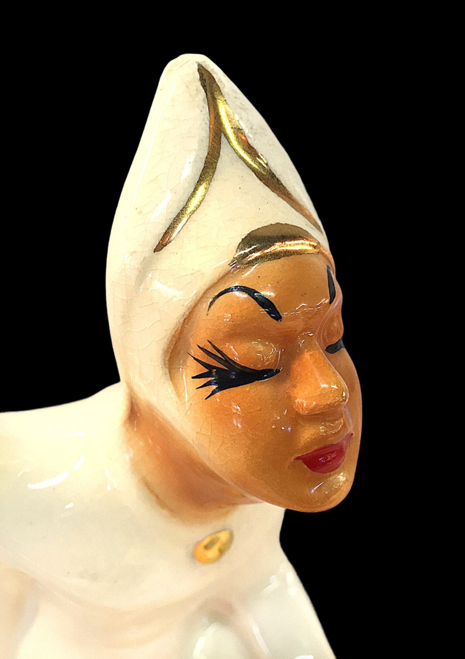 Ceramic Aladdin Genie Statues Pair of Figurines Kipp Ceramics - Etsy