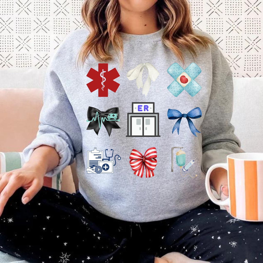 Emergency Room Coquette ER Band Aids Shot Fluid IV Bows Healthcare ...