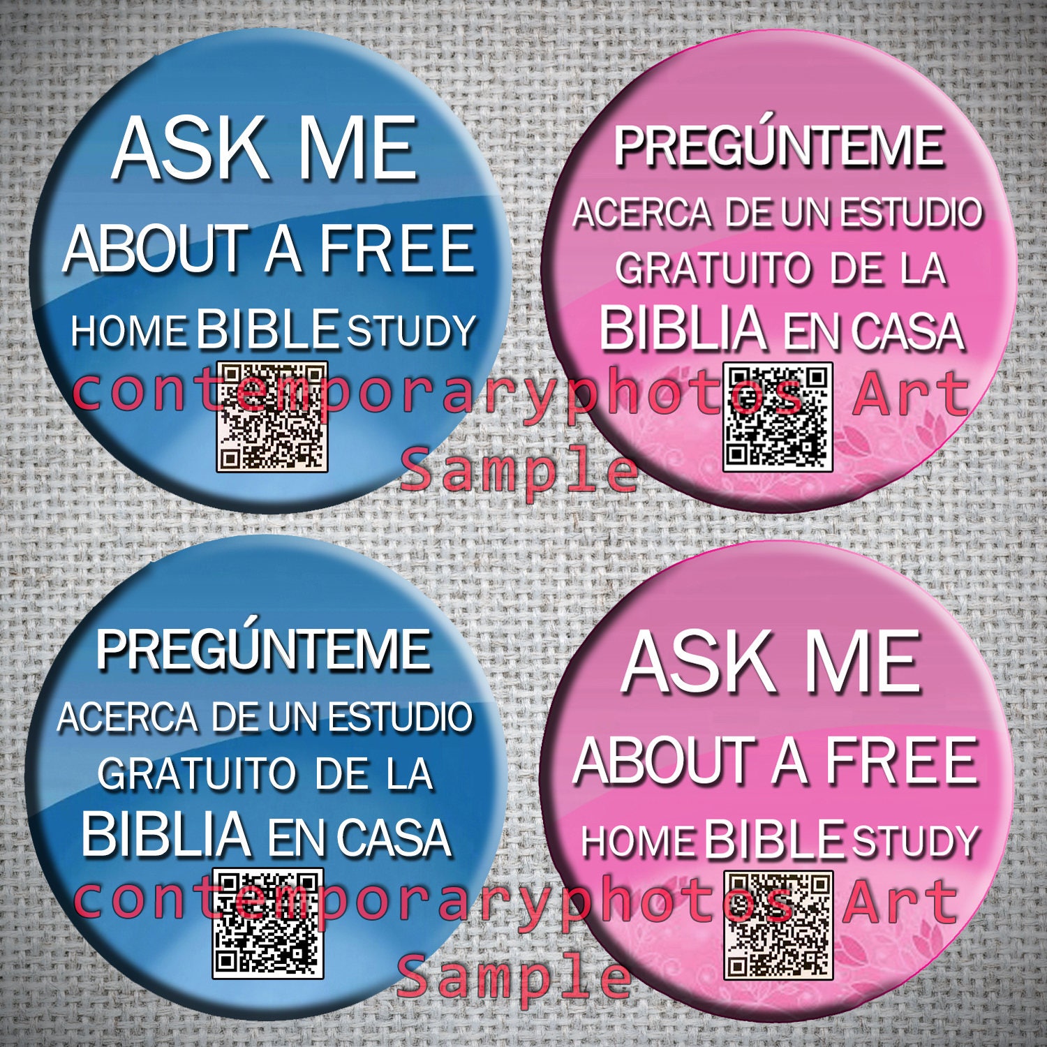 Jw Pins Buttons With QR Code Why Study the Bible - Etsy