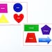 Shape Cards for Preschoolers Shape Cards for Kindergartener shape Card ...