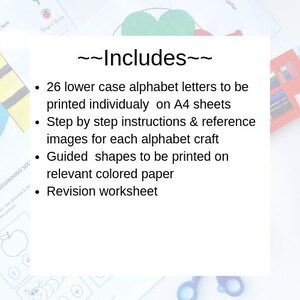 Alphabet Worksheets for Preschoolers Alphabet Crafts for Kindergartener ...
