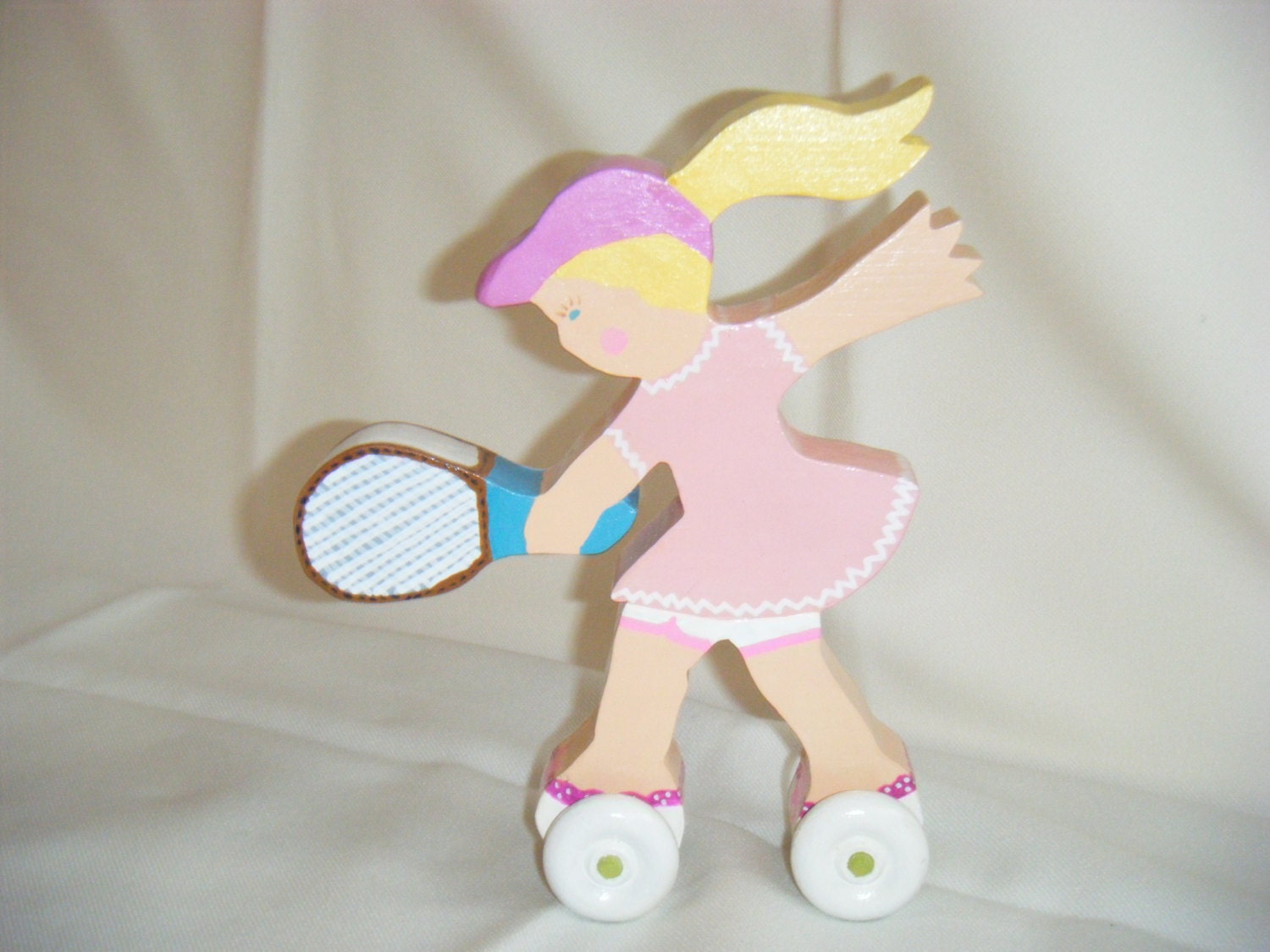 Tennis Player, Action Tennis Player, Female Tennis Player - Etsy