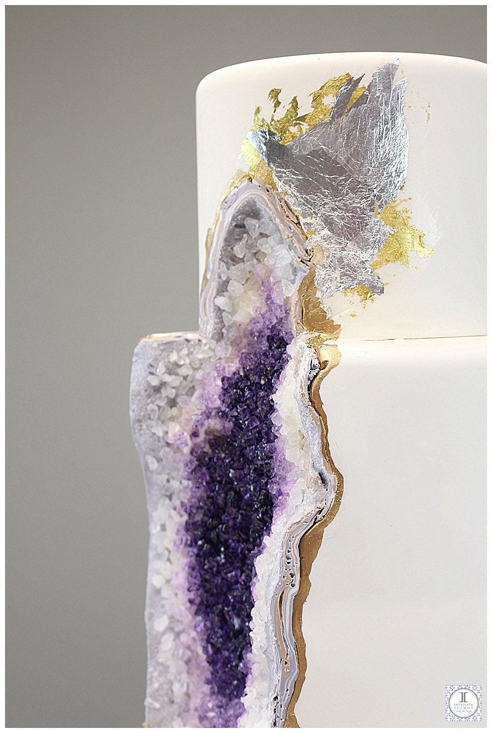 Sugar Geode Cake Tutorial - Etsy