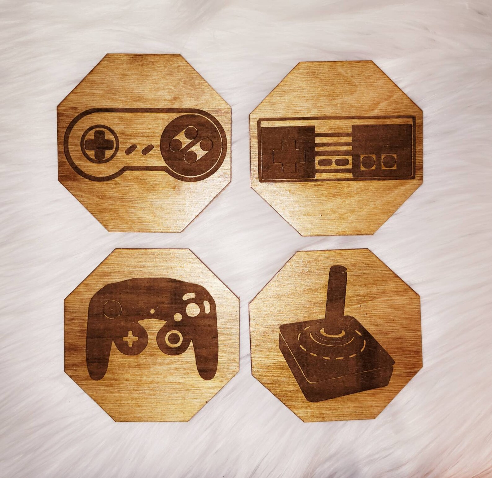 Game Coasters, Retro Game Gifts, Gamer Gifts, Video Game Coasters ...