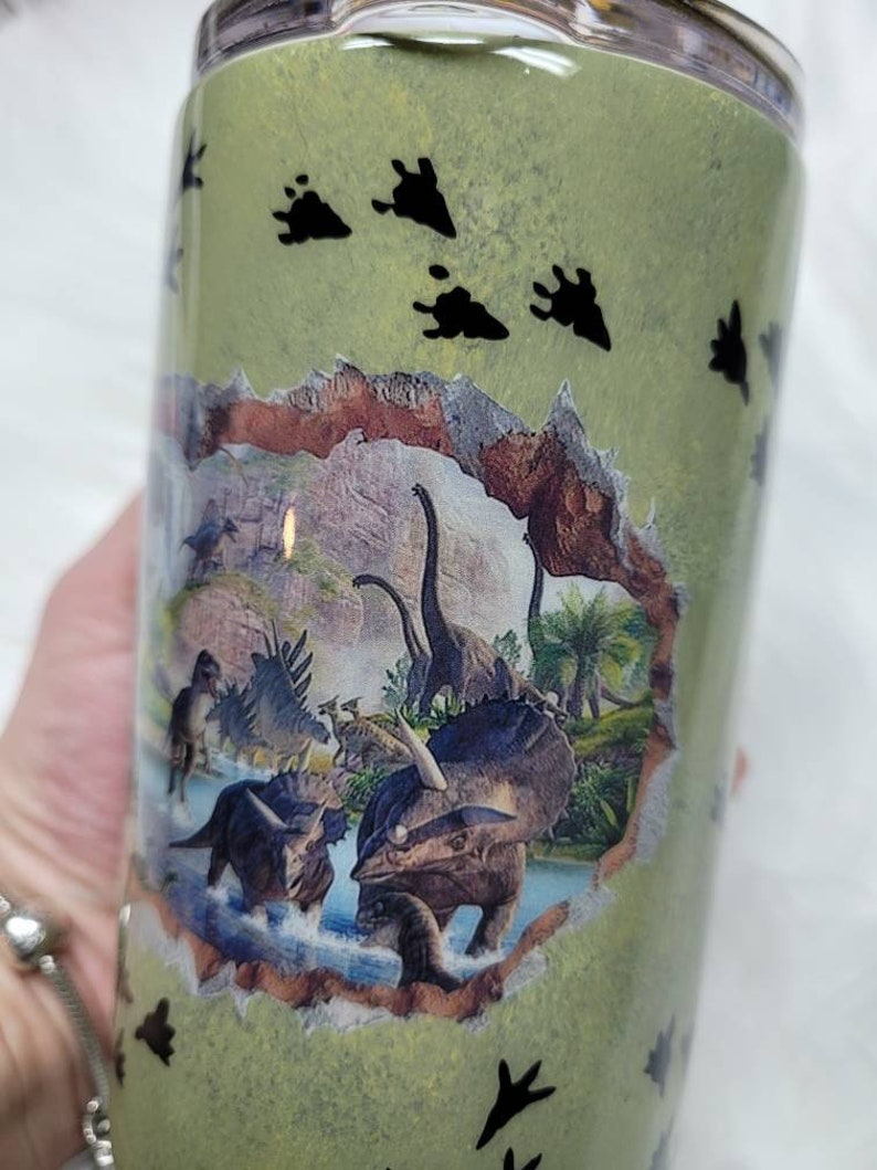 Dinosaur Cup Jurassic Park Cup Jurassic Park Tumbler T-rex - Etsy