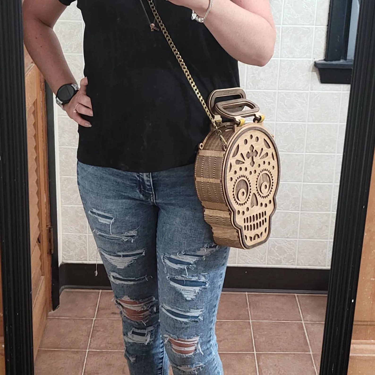 Skull Purse Skull Clutch Skull Handbag Halloween Purse - Etsy