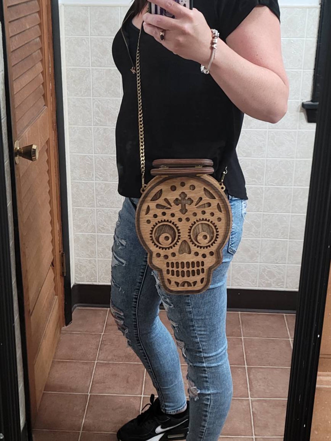 Skull Purse Skull Clutch Skull Handbag Halloween Purse - Etsy