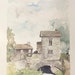 The Bridge House, Ambleside Print | Lake District Watercolour Painting ...