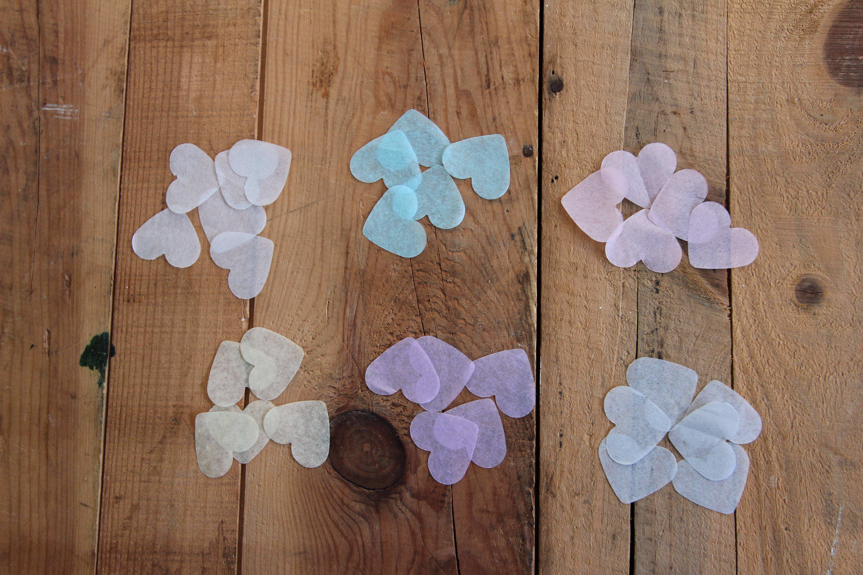 Personalised biodegradable wedding confetti packs. | Etsy