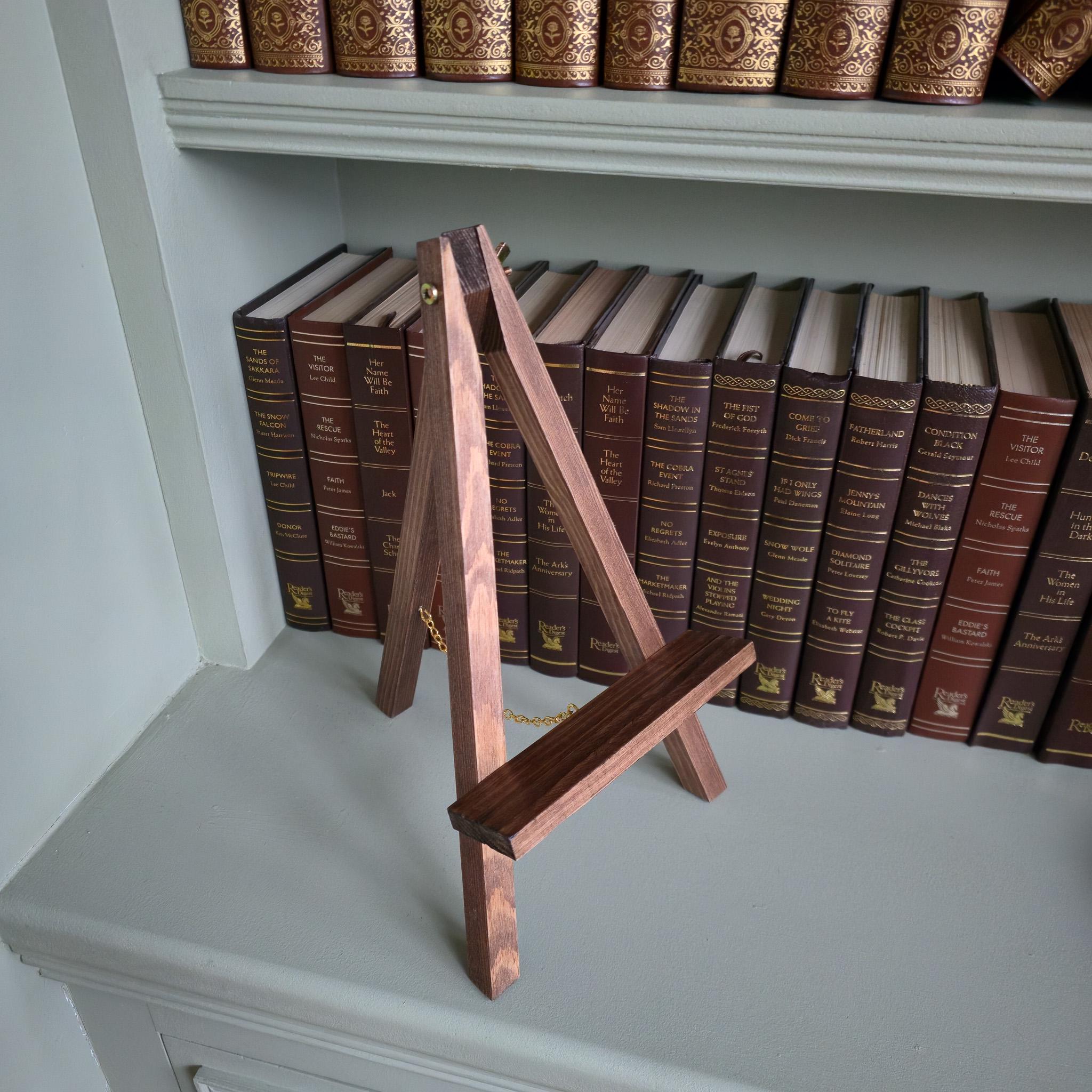 Solid Wood Book Display Stand, Handmade, Book Lover, Gift - Etsy