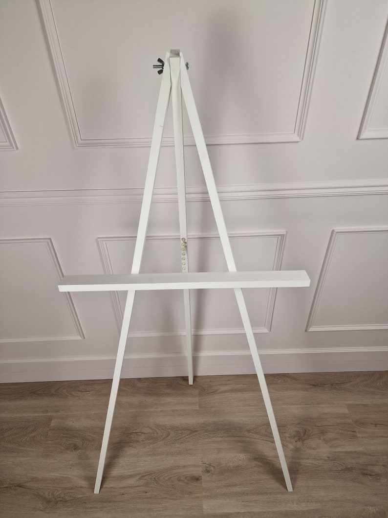 White Floor Standing Display Easel A0 A1 A2 A3 - Etsy UK