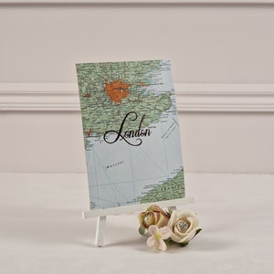 World Map Handwritten Destination Wedding Table Names. - Etsy