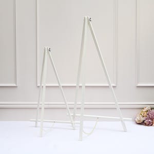 Table Top A1, A2 Wedding Sign Easels White - Etsy
