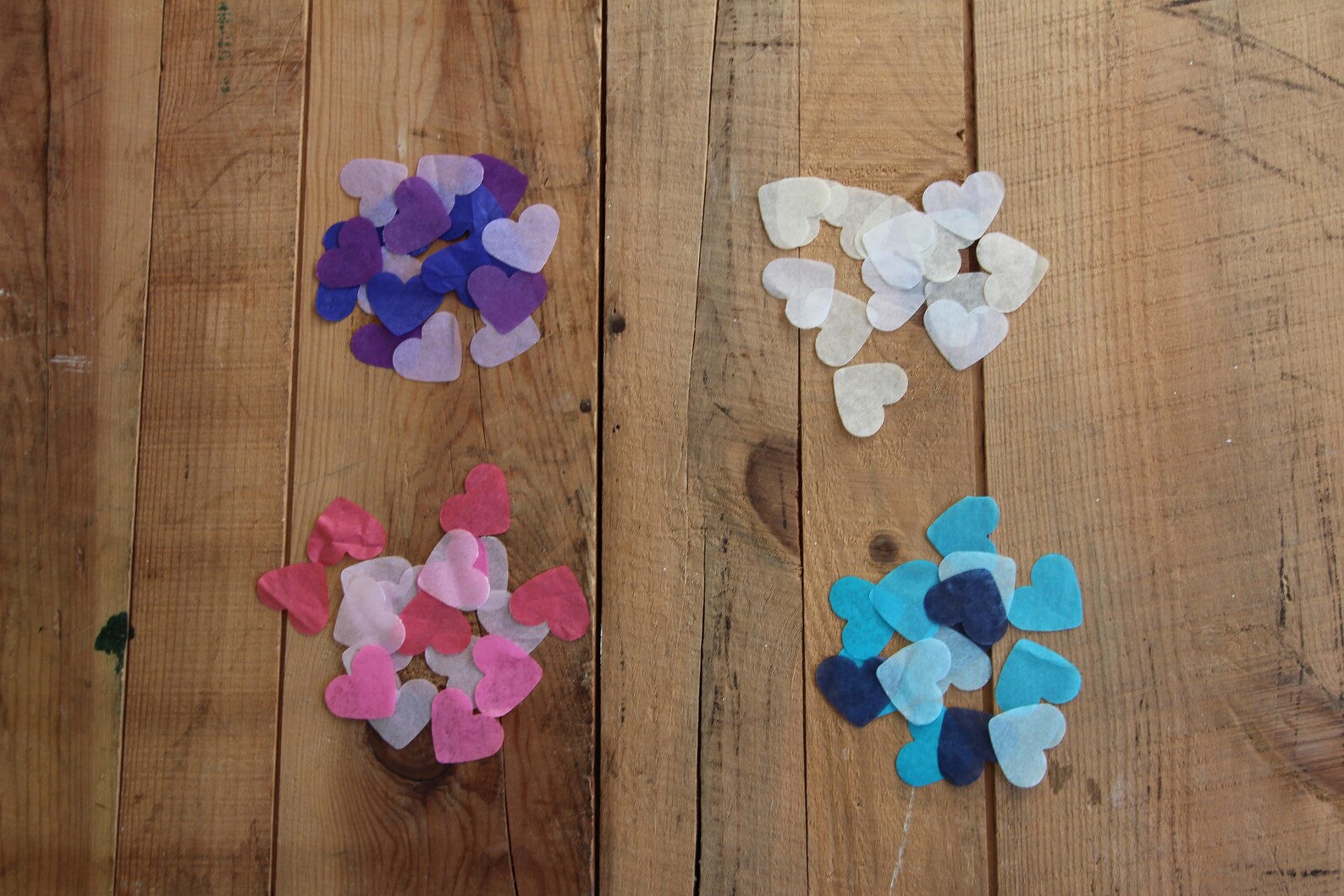 Personalised biodegradable wedding confetti packs. | Etsy