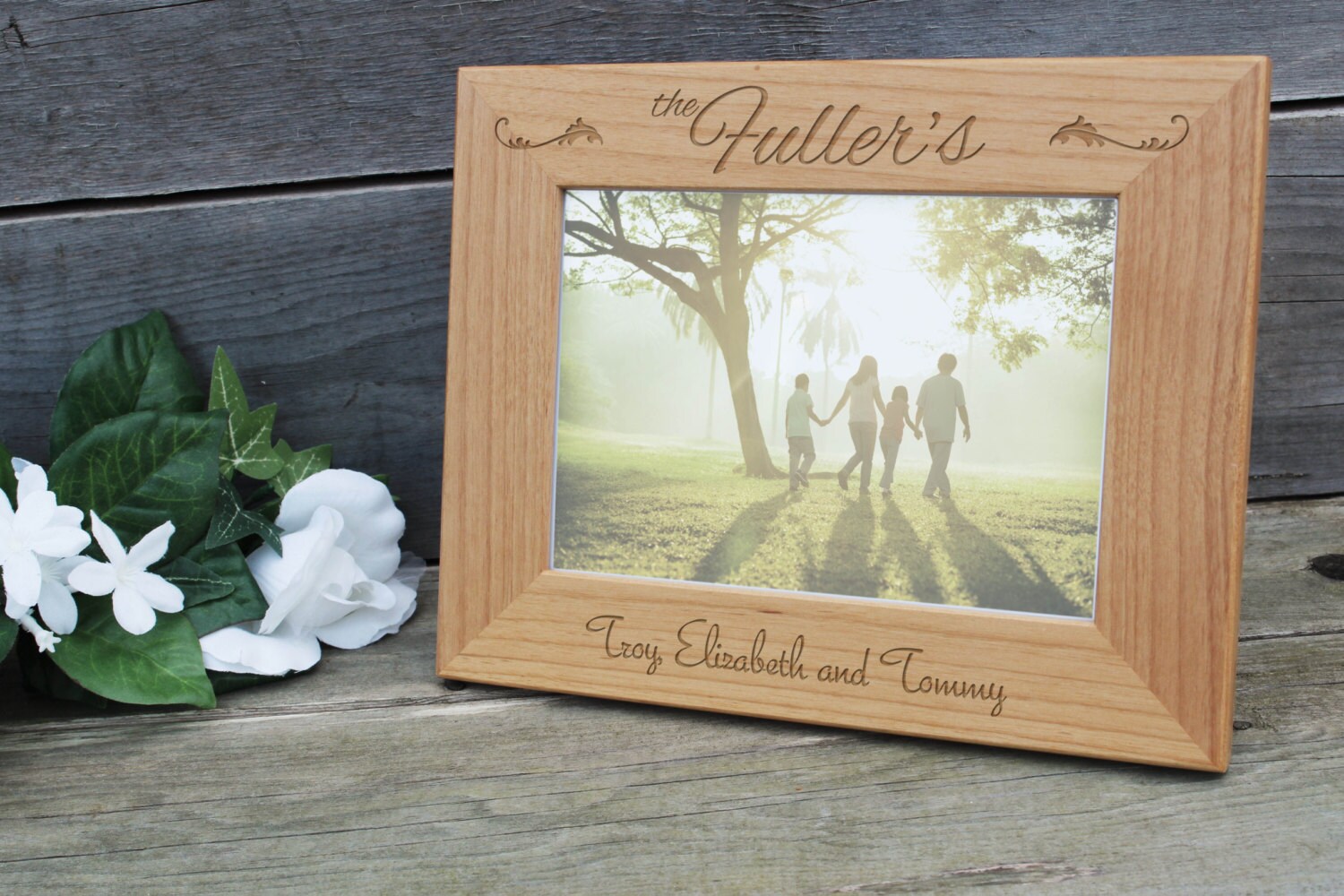 Personalized Picture Frame Wood Frame Birthday Gift Last - Etsy