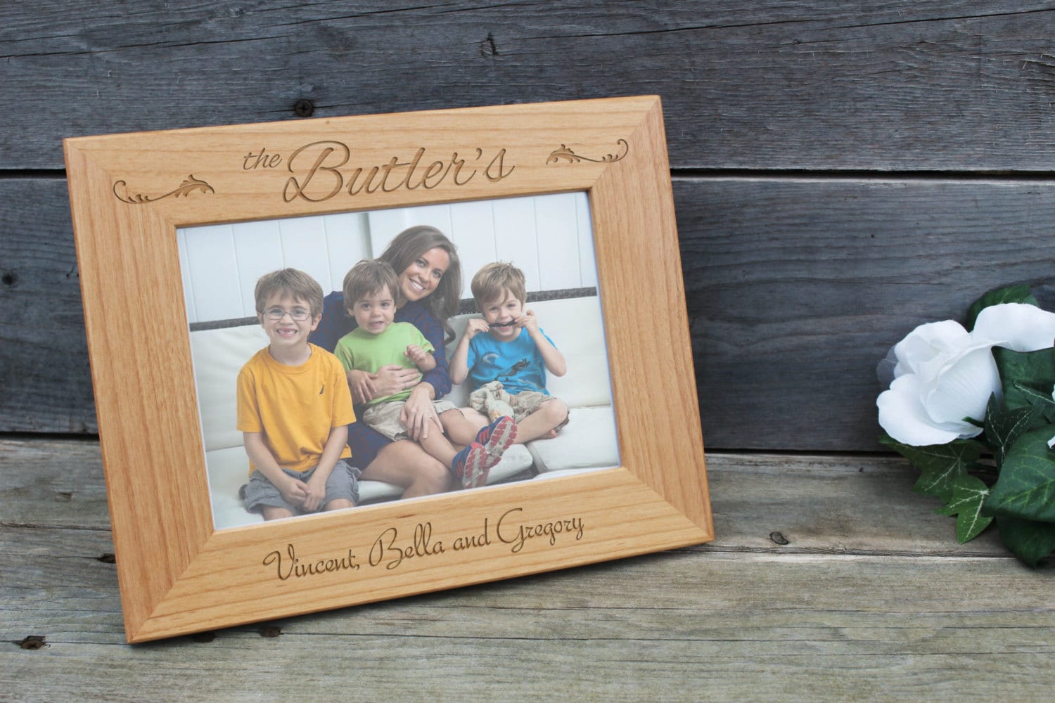 Personalized Picture Frame Wood Frame Birthday Gift Last - Etsy