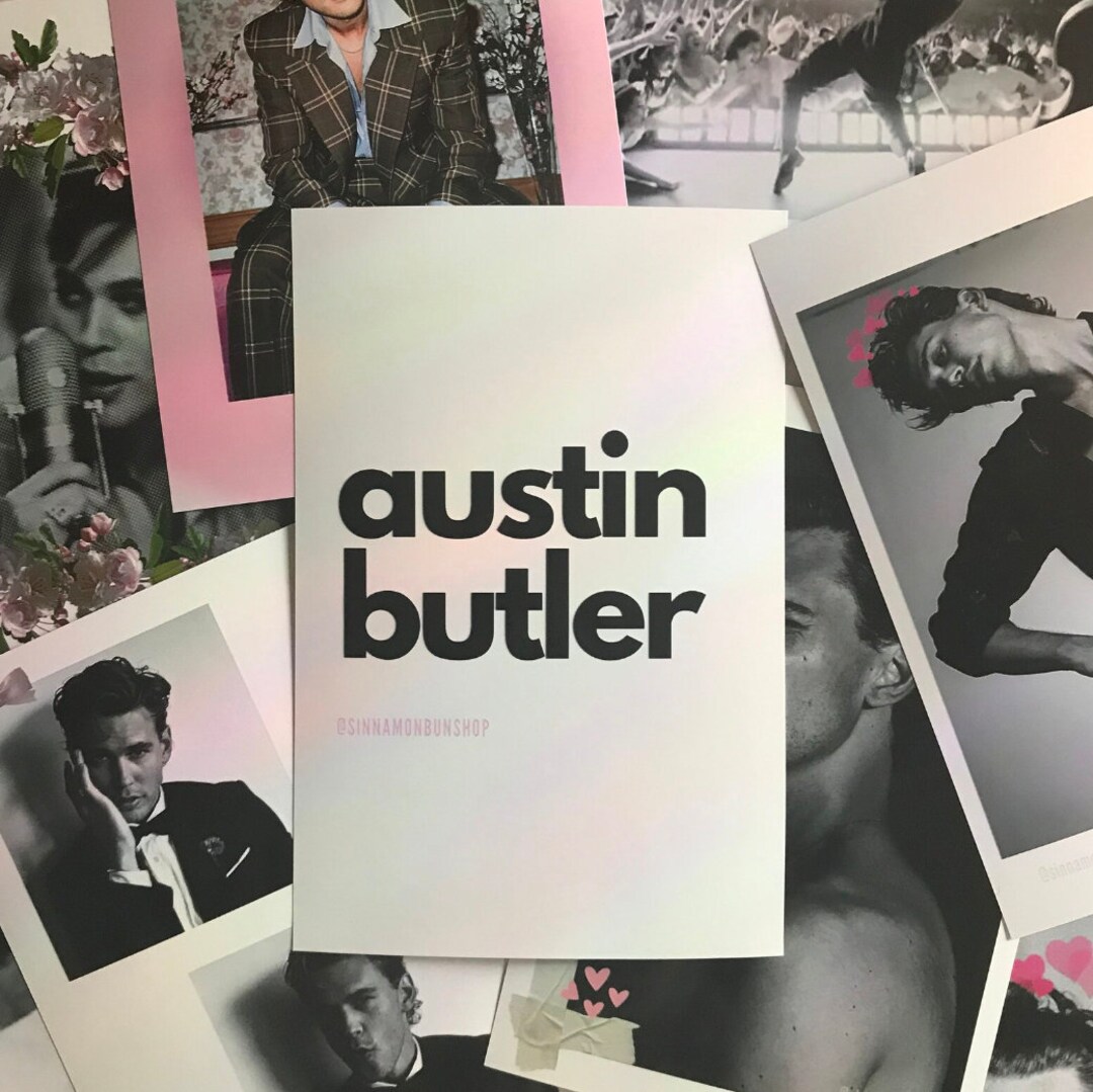 Austin Butler ELVIS Fan Kit - 10 Piece Wall Collage Surprise Pack, Dorm ...