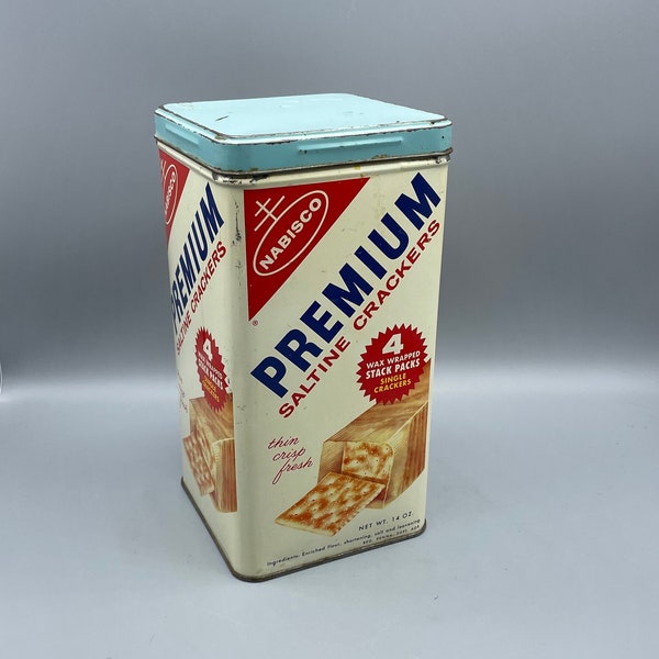 Saltine Cracker Tin - Etsy