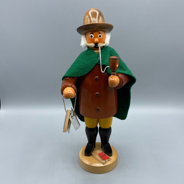German Wooden Smoking Man - Etsy