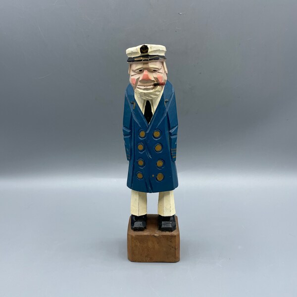 Sea Captain Statue - Etsy