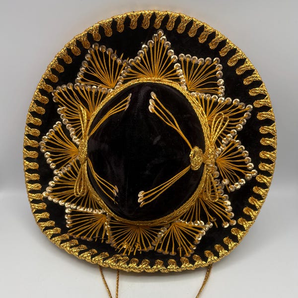 Authentic Mexican Sombrero - Etsy