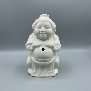 Sumo Wrestler Cocktail Mug Vintage White Souvenir Tiki Bar Cocktail Cup ...