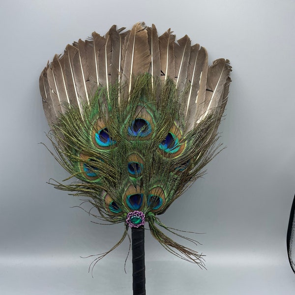 Peacock Fan - Etsy