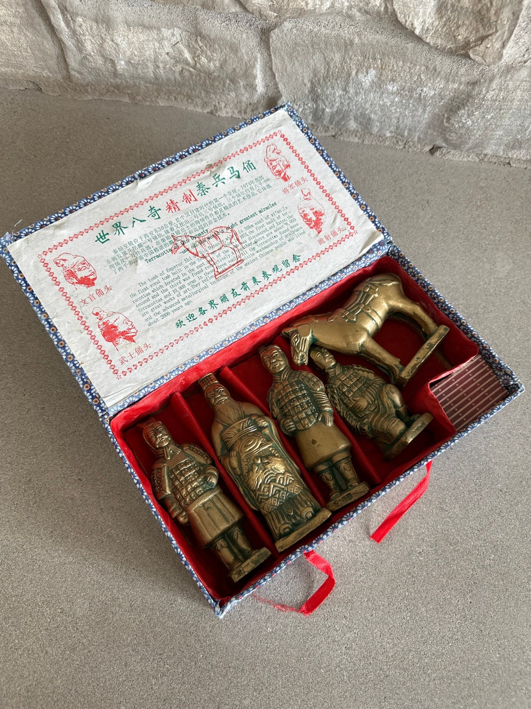 Chinese Replica Qin Dynasty Ceramic Figurines as Found in the Emperor ...