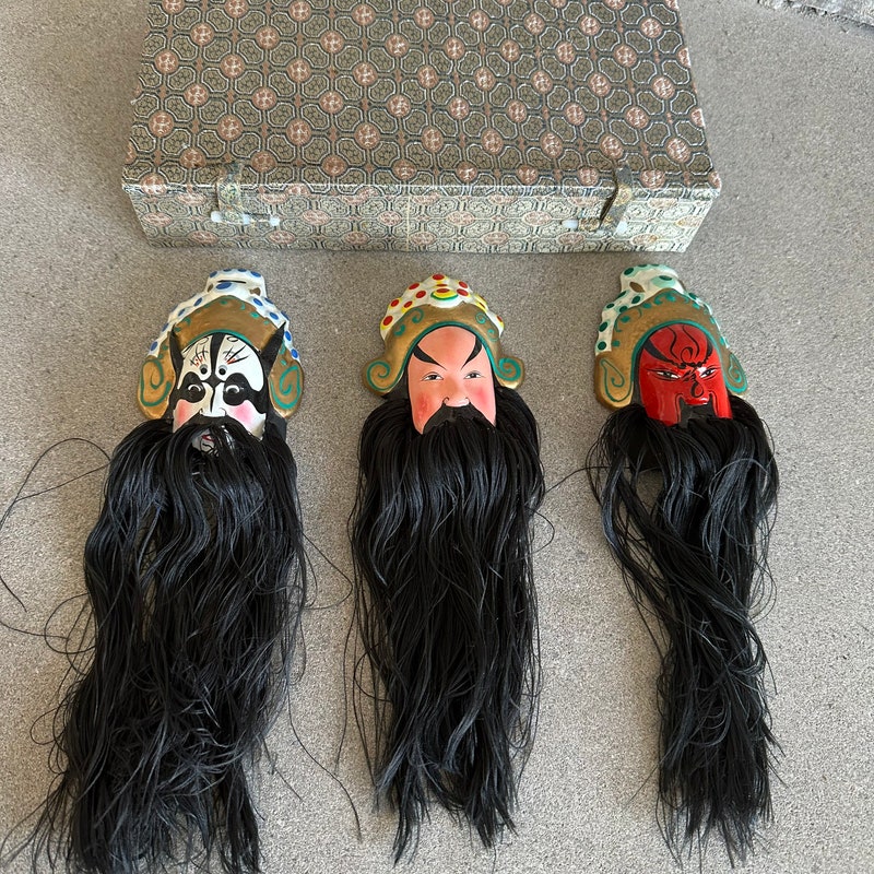 Chinese Opera Masks - Etsy
