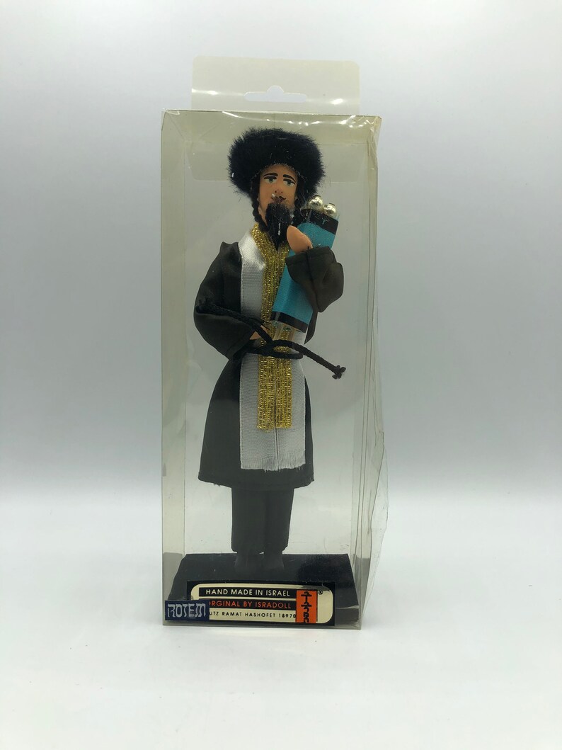 Vintage Rabbi Doll Handmade in Israel Original by Isradoll | Etsy