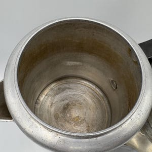 8 Cup Vintage Aluminum Coffee Percolator Metal Camping Coffeepot ...