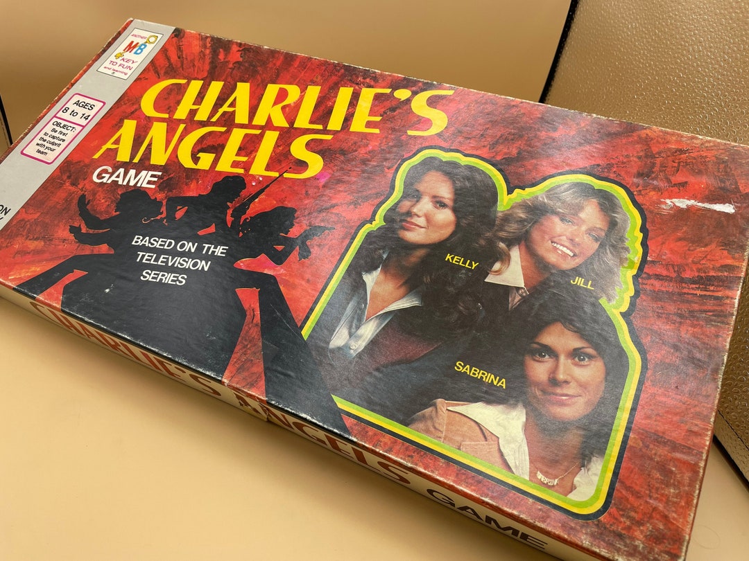 1977 Charlies Angels Board Game 1970s TV Show Game Night Vintage 70s ...