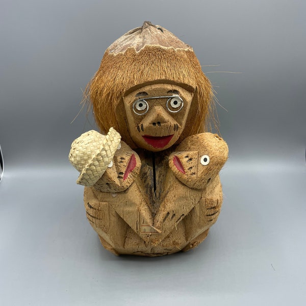 Carved Coconut - Etsy