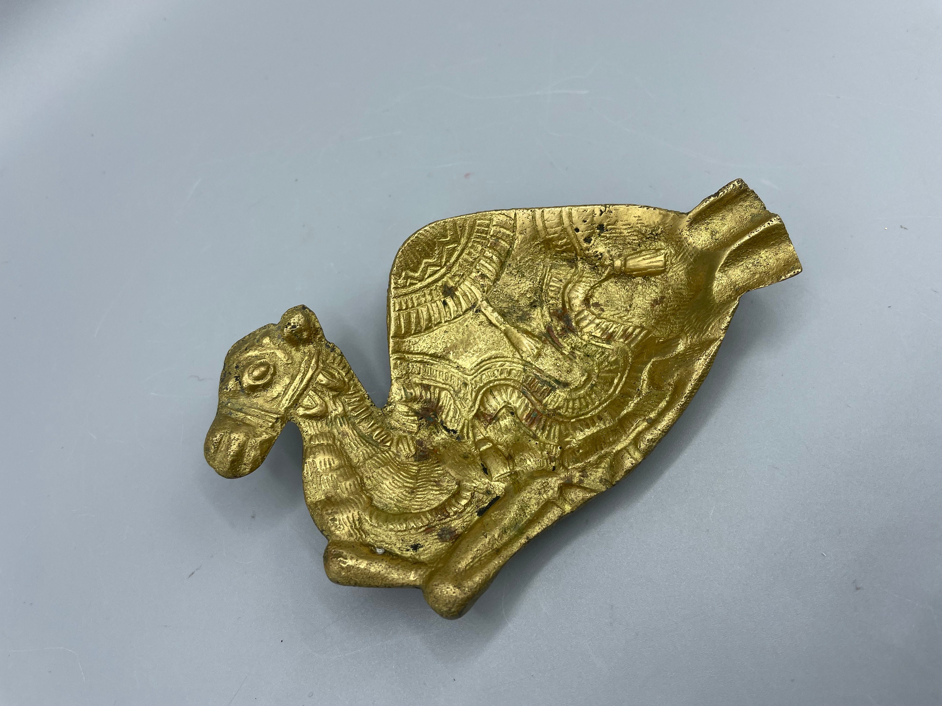 Vintage Brass Camel Ashtray India Ash Tray Collectible - Etsy