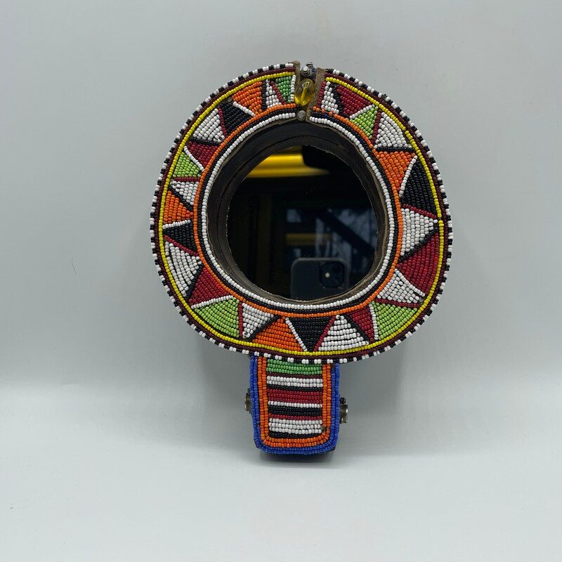 Beaded Mirror - Etsy