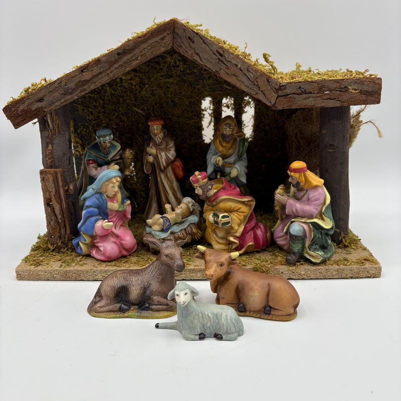 Creche Figures - Etsy